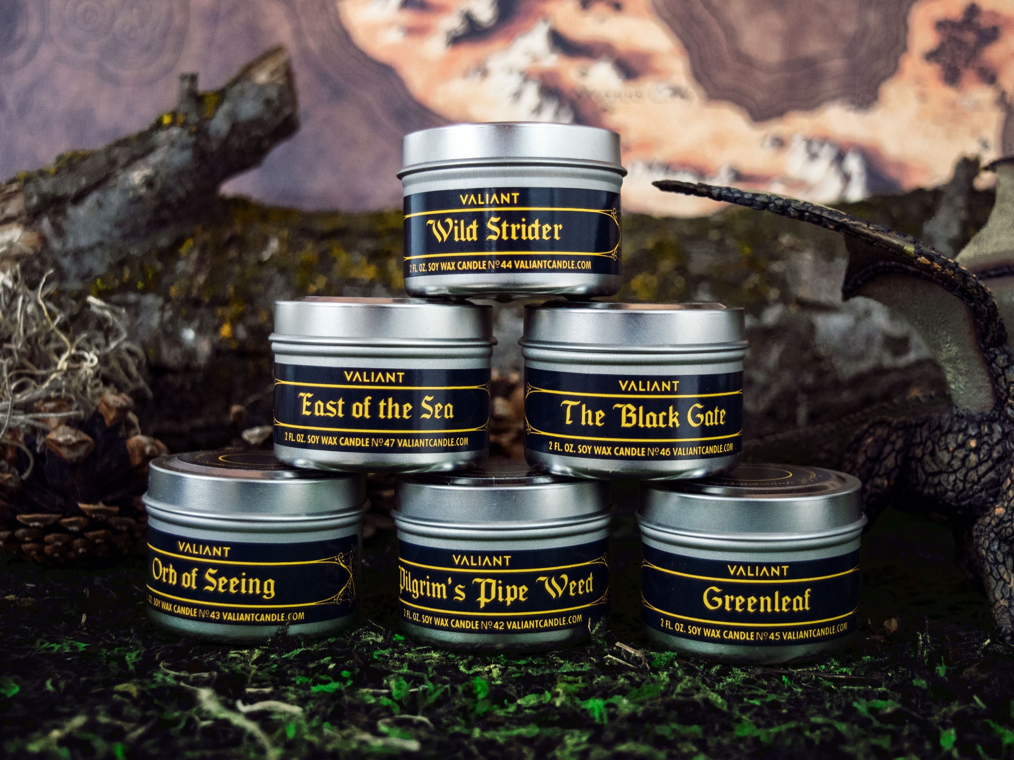 Lord of the Rings-Inspired Candles – Valiant Candle